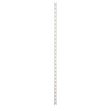 Jura White Upright Extension for Retail Shelving Units H400mm or H1000mm