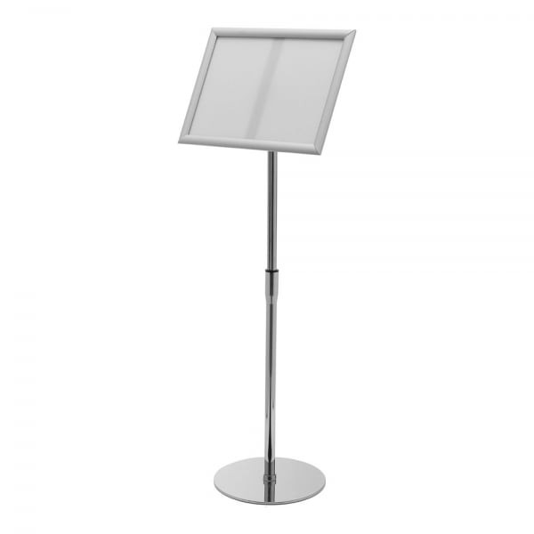 Silver Adjustable Floor-Standing Snap Frame Sign Holder - H1080 x W330 ...