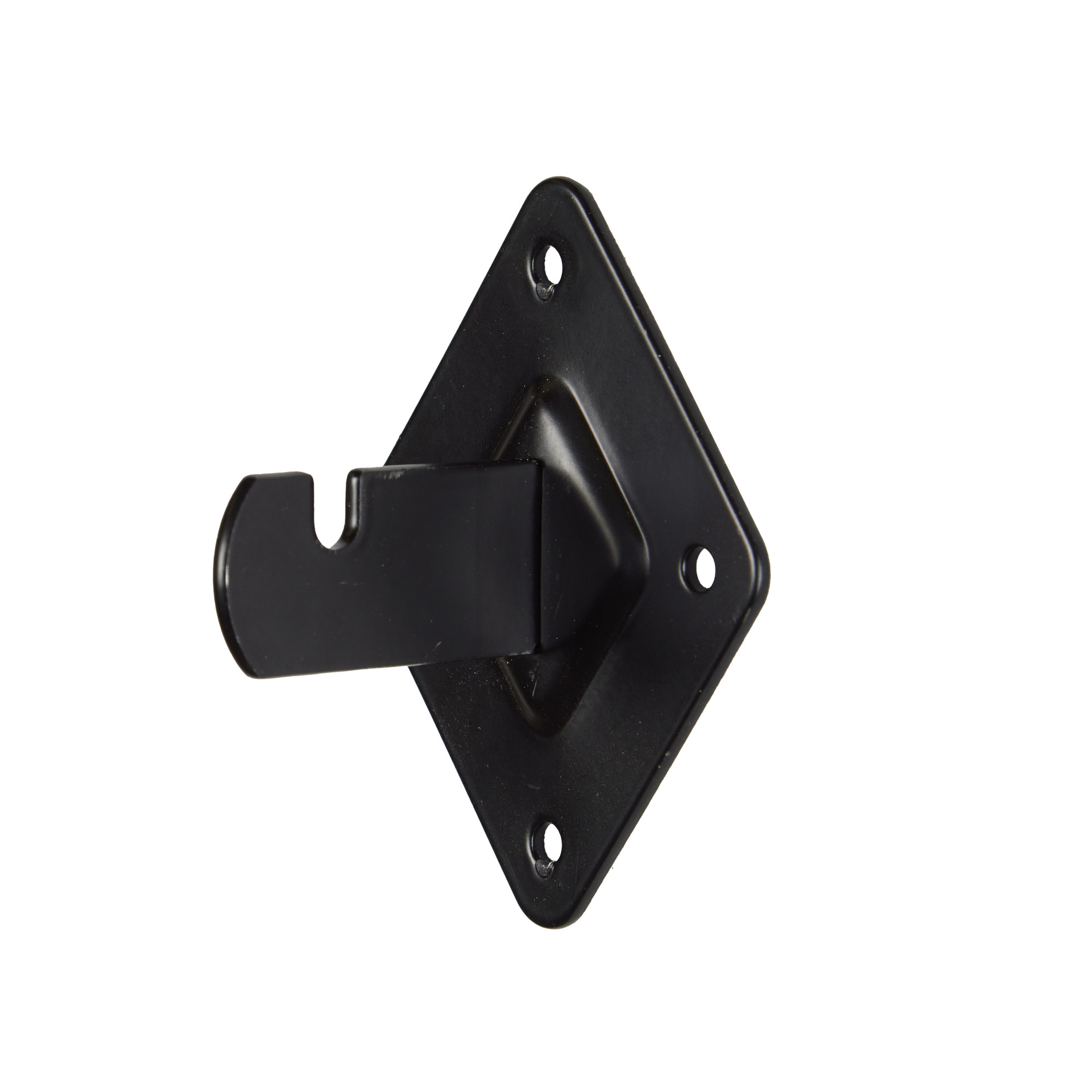 Black Wall Fix Bracket Grid Mesh Panels - H95 x W80 x D65mm