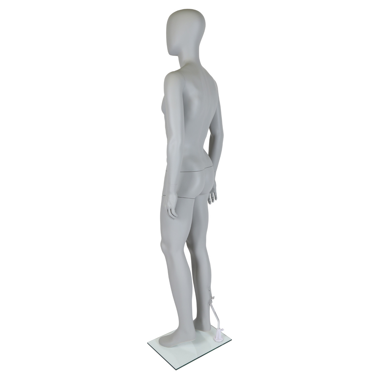 Mode Faceless Mannequin - Male - Matt Grey - Eco-Friendly Plastic ...