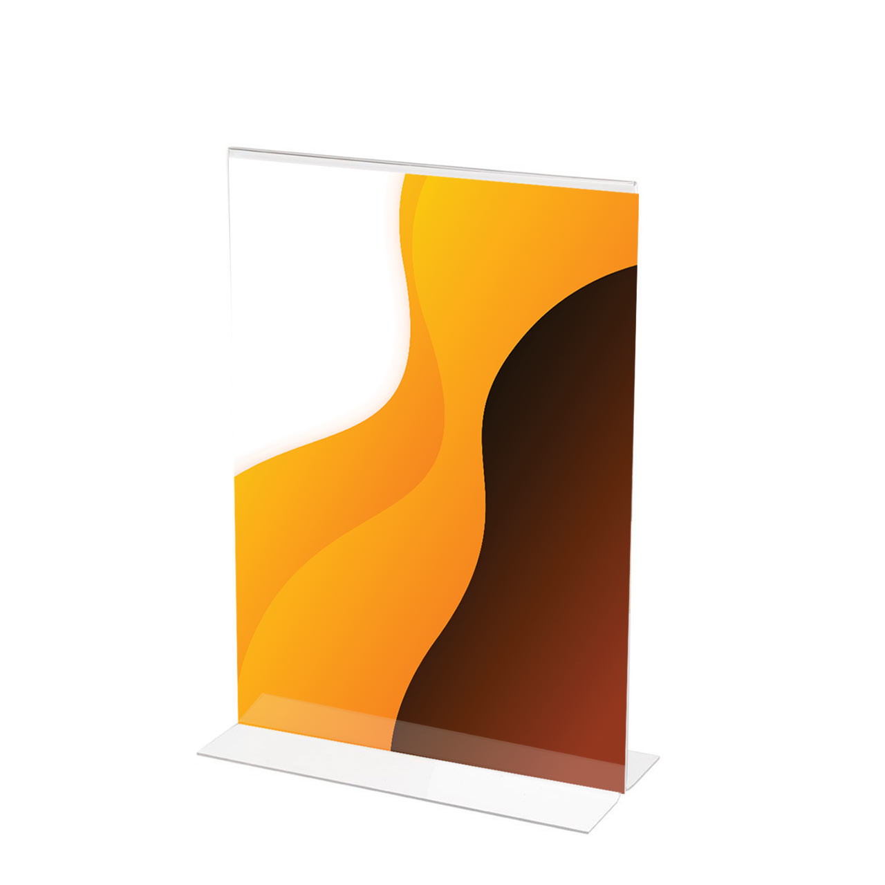 Upright Sign Holder - A4, Portrait - H302 x W211mm