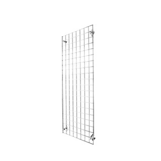 4ft Wall-Mounted Grid Mesh Display - H1220 x W610mm