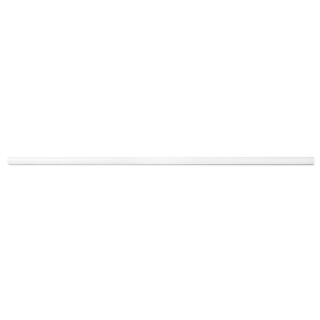 3m Wall-Mounted White Hanging Clothes Rail with 4 Support Arms
