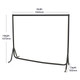 Fishtail Black Heavy-Duty Clothes Rail - Choice of 3 ft to 6 ft widths