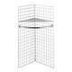 5ft Freestanding Grid Mesh Display Bundle With 2 x Panels, 1 x Wire ...