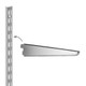 Chrome Twin Slot U-Bracket - 32mm Pitch - Choice of various lengths