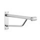 Heavy Duty Chrome Support Arm For upto 25mm Diameter tube - Wall fix ...