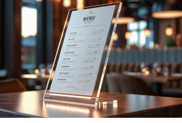 Menu Holders | Sign Holders | Shopfitting Warehouse