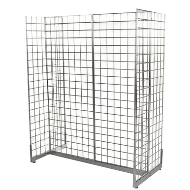 Gridwall Mesh 'H' Stand Gondola Stand - W1290 x D624 mm - Choice of ...