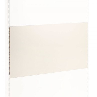 Jura White Plain Back Panel for Retail Shelving Units - W665mm - Choice ...