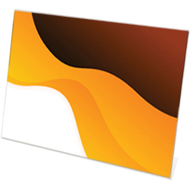 Slanted Sign Holder - A3,Landscape - H302 x W4221mm