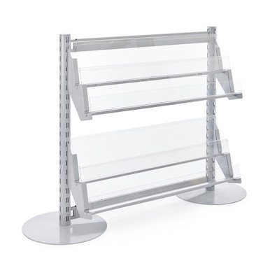 Single Side Merchandising Bay with shelves - 1 or 2, 1250mm bays