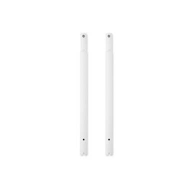 12inch White Height Extensions For Heavy-Duty Clothes Rail - Height ...