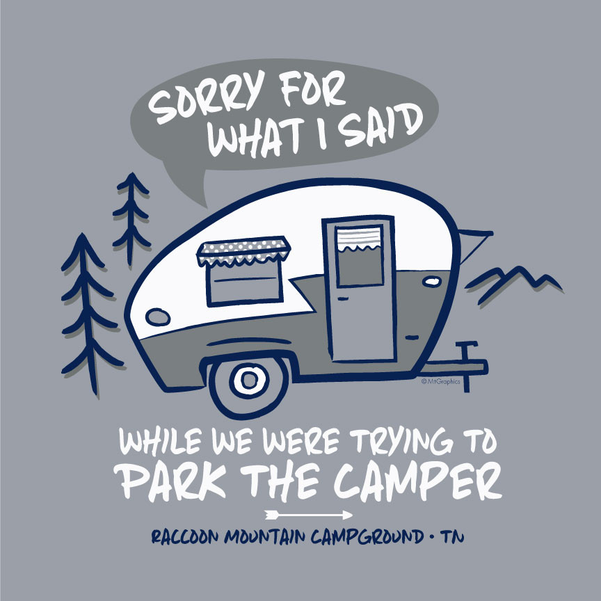 Wholesale Camp Therapy Shirt | Mountain Graphics