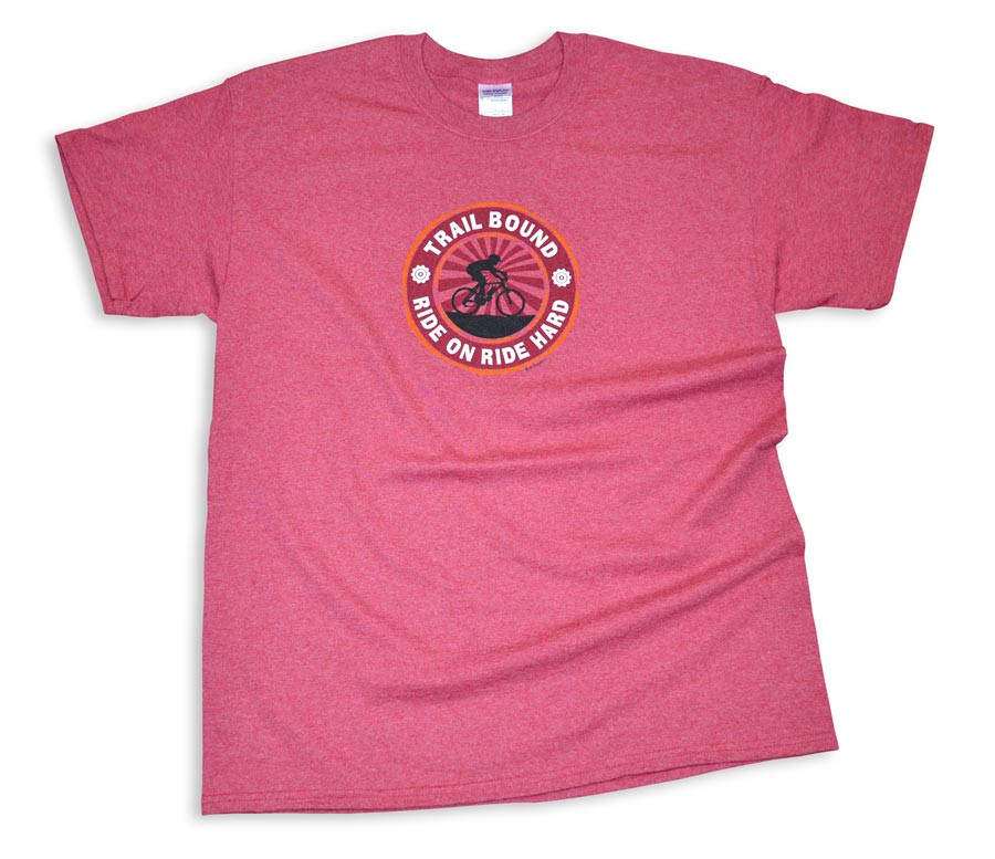 Trail Bound Mountain Biking T-shirt | Mountain Graphics | Free Shipping