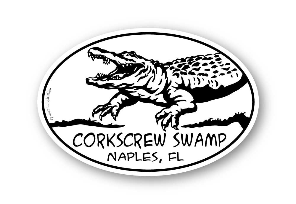 Wholesale Gator Sticker - Mountain Graphics