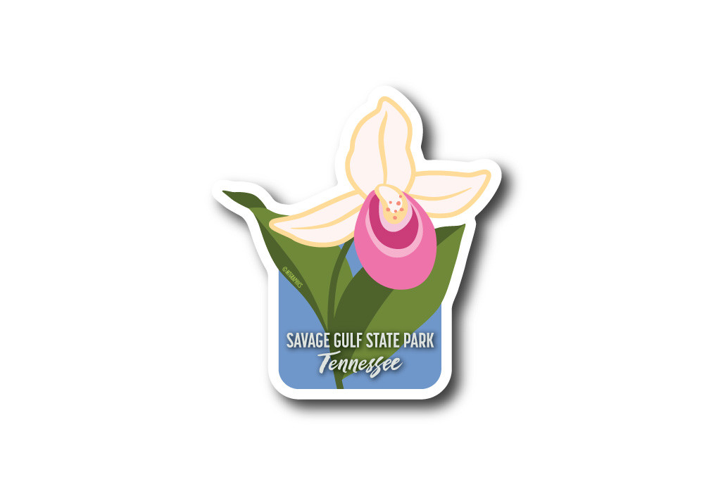 Wholesale Lady Slipper Sticker - Mountain Graphics