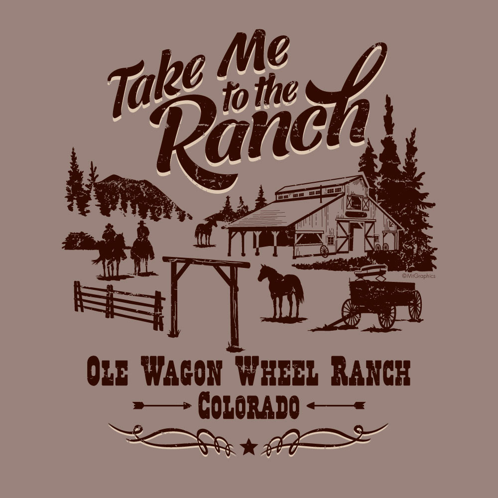 Wholesale Take Me To The Ranch Shirt | Mountain Graphics