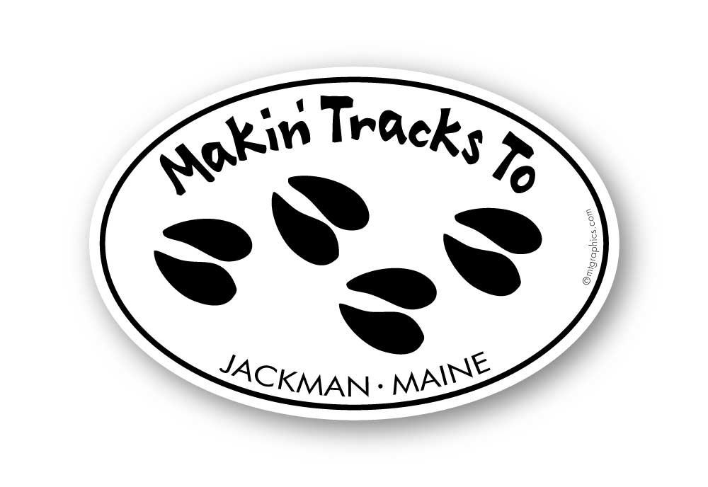 Wholesale Making Tracks Sticker - Mountain Graphics