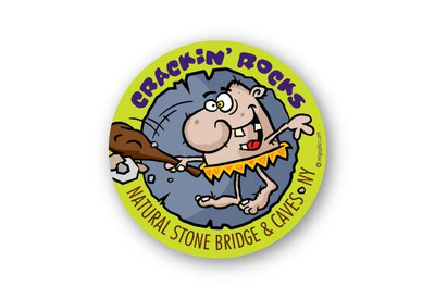 Wholesale Caveman Sticker - Mountain Graphics