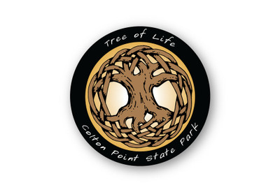 Wholesale Tree of Life Sticker - Mountain Graphics