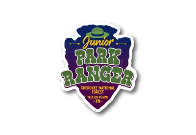 Wholesale Junior Park Ranger Sticker - Mountain Graphics