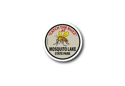 Catch the Buzz Die Cut Sticker - Mountain Graphics