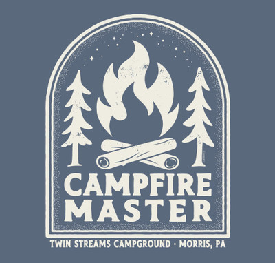 Campfire Master Tee Shirt - Mountain Graphics