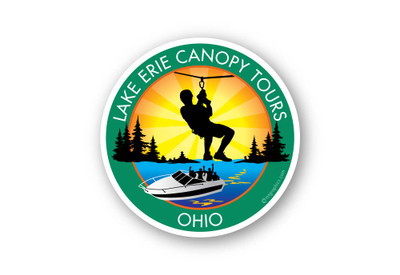 Wholesale Zipline Sticker | Mountain Graphics | Free Name Drops