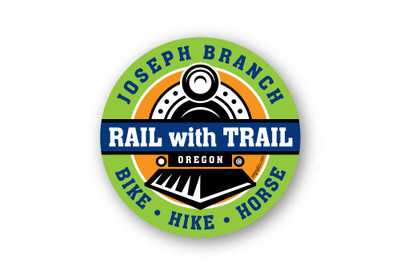 Wholesale Rail Multi Use Trail Sticker - Mountain Graphics
