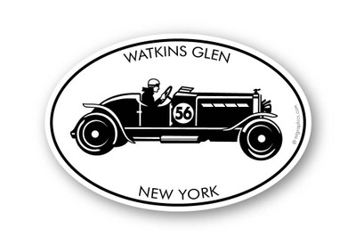 Wholesale Vintage Race Car Sticker - Mountain Graphics