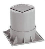 Heat Pump/Condenser Riser 06" 2 PIECE HPR-6-2P 16/Case