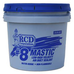 RCD #8 Mastic 2 Gallon Pail Sheet Metal Duct Sealant