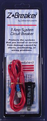 ZBREAKER SET 1 CIRCUIT 3AMP BREAKER W/Wires, Terminals ZK003