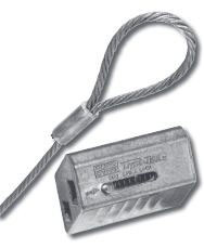Duro Dyne LC18K15WC4/CL18 Looped Cable with Dyna-Tite Cable Lock Kit 15 ...