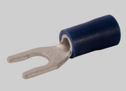 Insulated Spring Spades 16-14 Wire Range Stud #8 50/PK 6239Lx