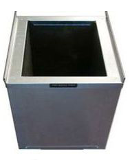 The Metal Shop Steel Insulated Return Air Stand 22 Inch Wide x 24 Inch ...