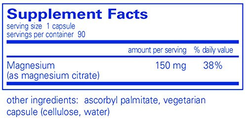 Pure Encapsulations Magnesium Citrate 150mg | Get Well Natural