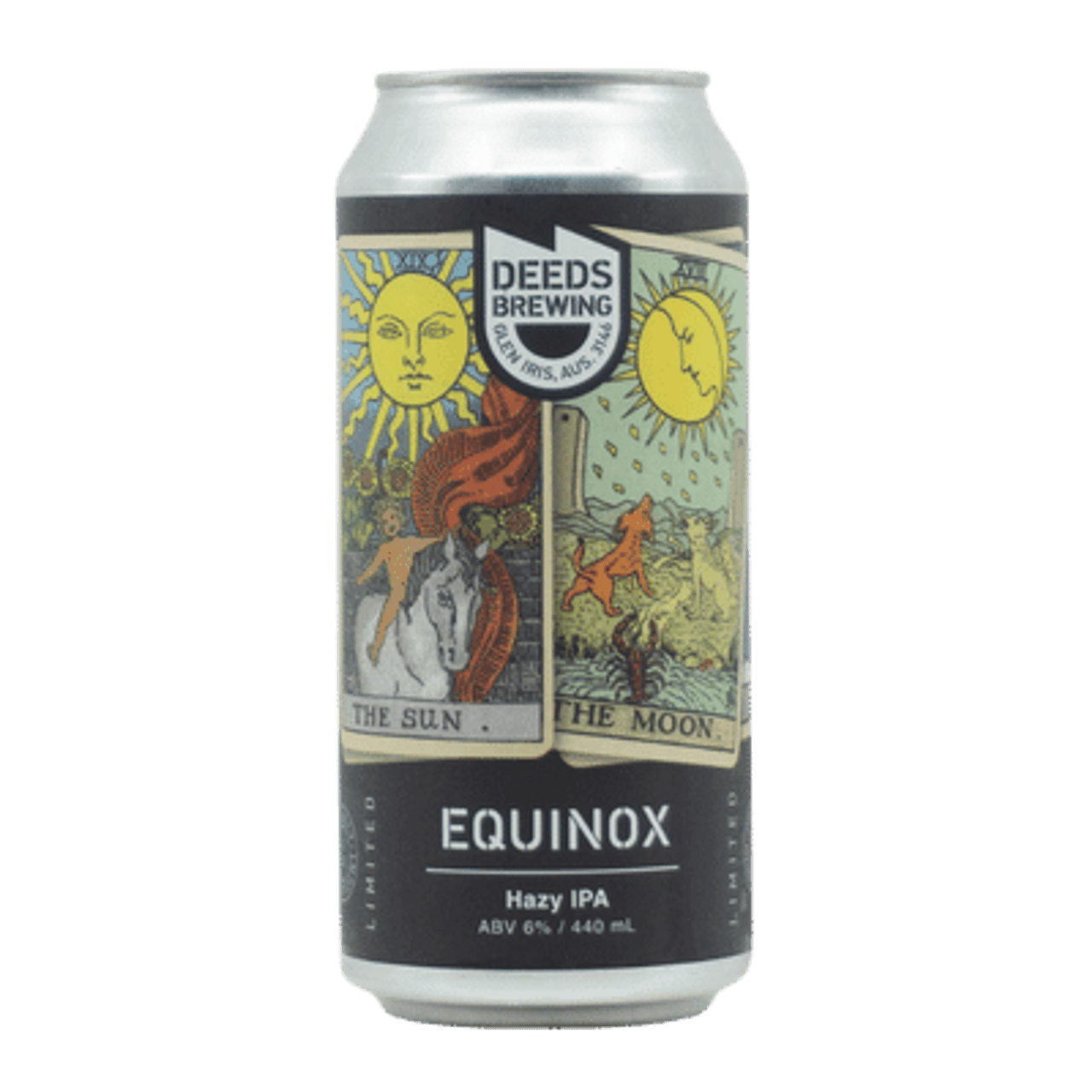 Buy Deeds Equinox Hazy IPA 440ml Can in Australia - Beer Cartel