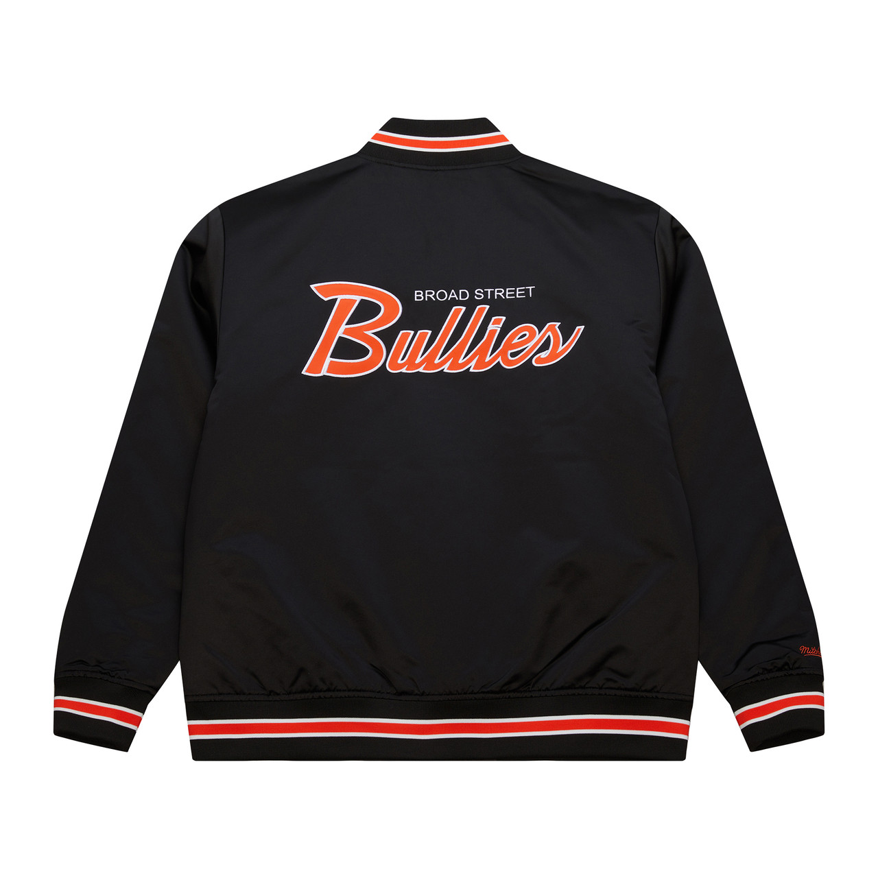 Philadelphia Flyers Broad Street Bullies Black Satin Jacket