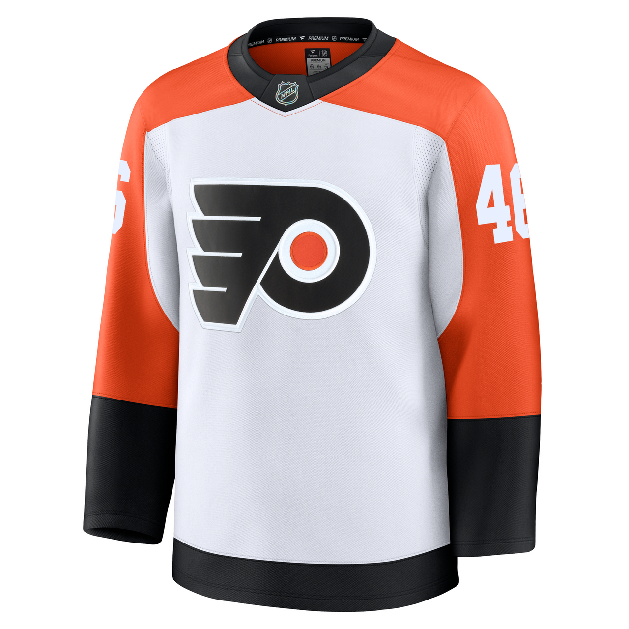 #46 Philadelphia Flyers Trevor Zegras Premium Away Jersey