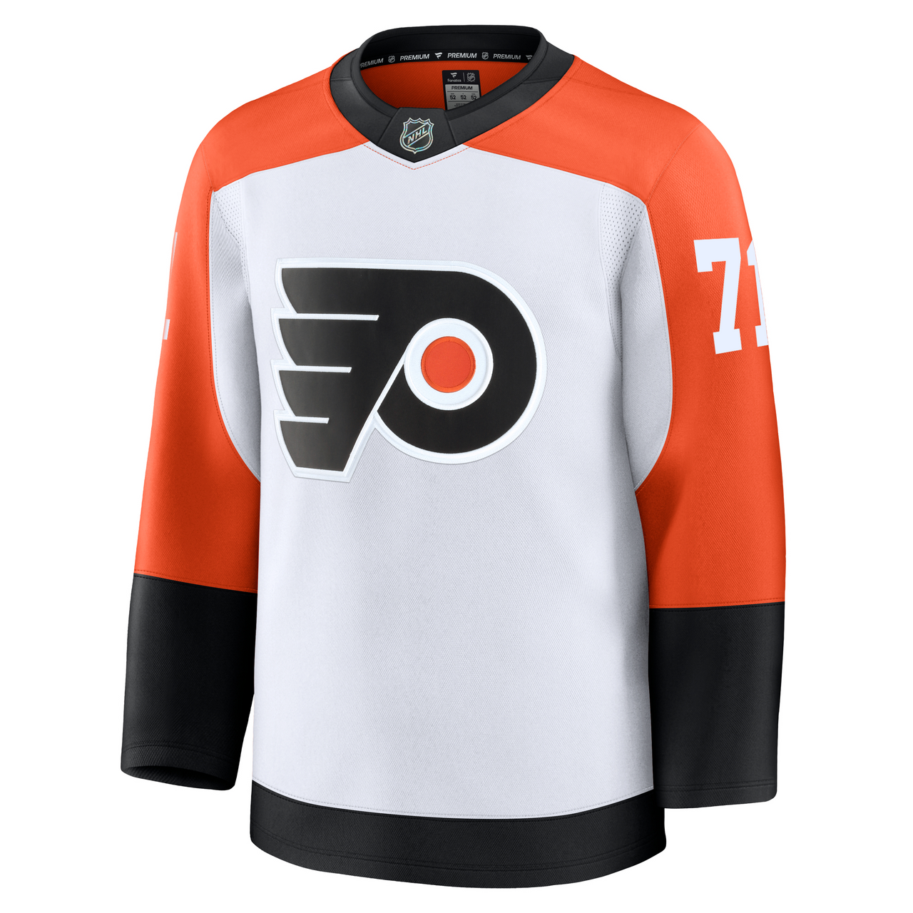 #71 Philadelphia Flyers Foerster White Premium Jersey