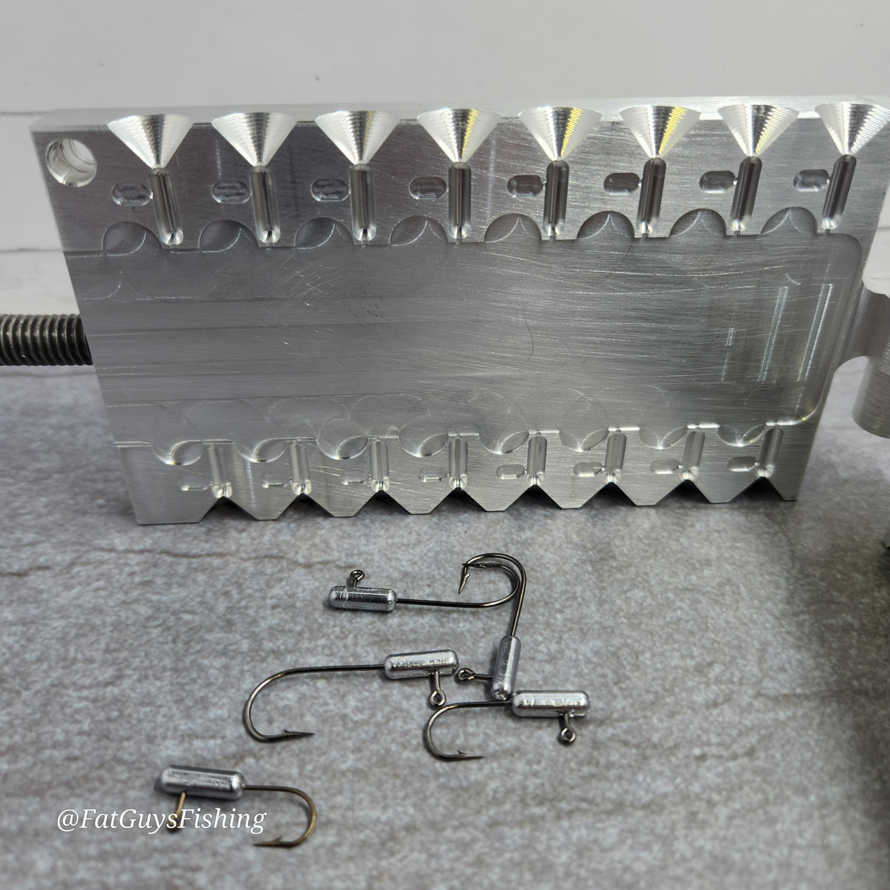 FGF Tube Head Jig for 1/8 Rods