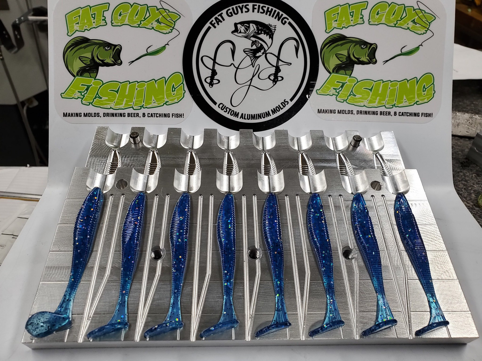 FGF Aluminum Swimbait Molds