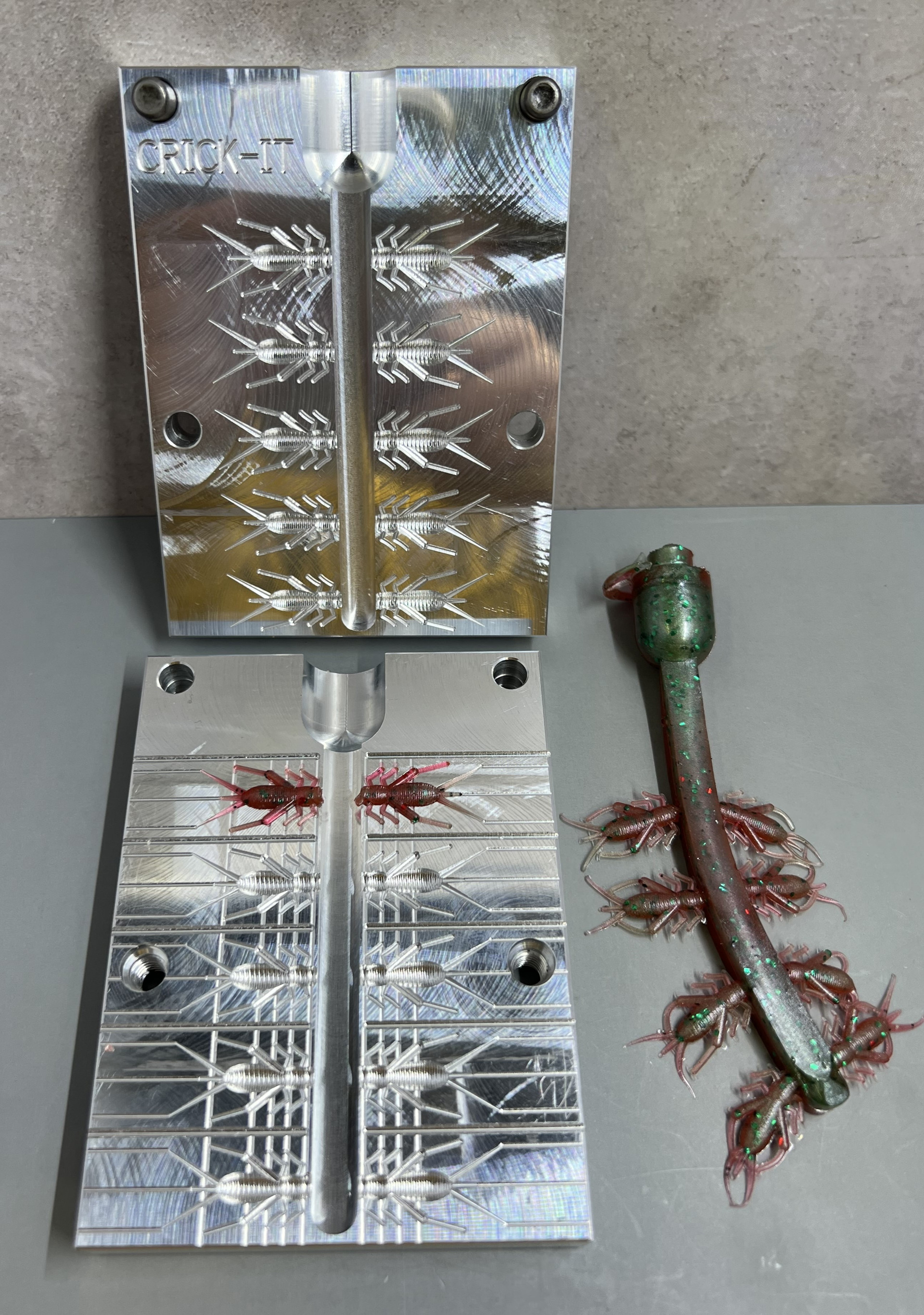 FGF Soft Plastic Ice Fishing Molds