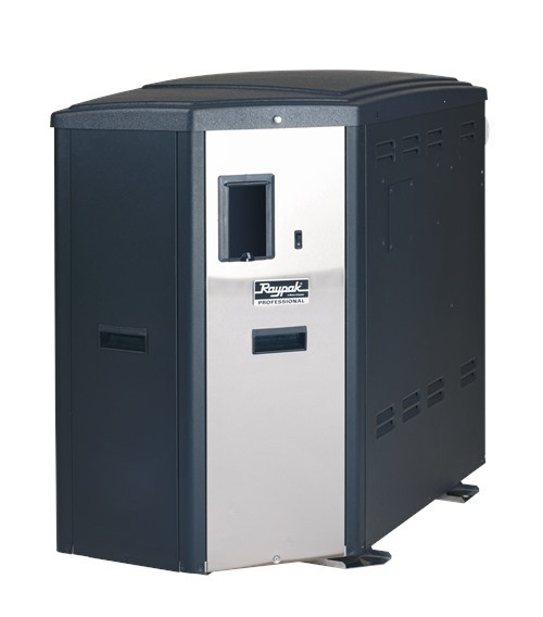 Raypak x 94 professional series heater asme natural gas low nox.