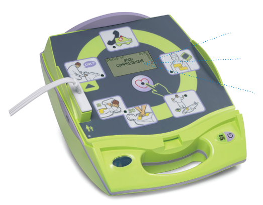 ZOLL - SEMI AUTOMATIC AED PLUS ( 8000-004000-01 )