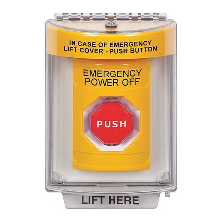 SAFETY TECHNOLOGY INTERNATIONAL Emergency Power Off Push Button: Turn ...