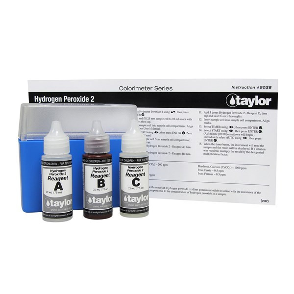 Taylor - Reagent Pack, Hydrogen Peroxide, 0-2.00 ppm - K-8020