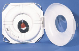Life Ring Cabinet with 30" Ring Bouy - Waterline Technologies Inc.